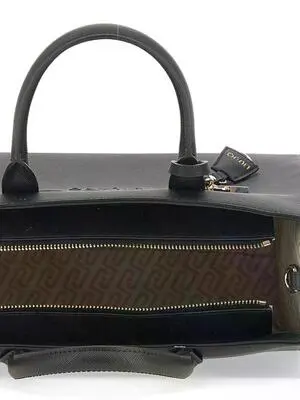 Liu Jo Embossed Logo Charm Tote Bag