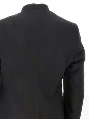 Tagliatore Double-breasted V-neck Blazer - Black