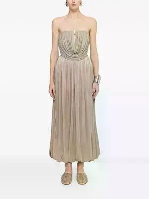 NISSA Pleated Bubble Hem Trousers