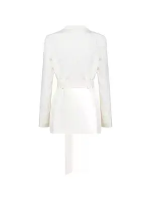 Kiton Double-breasted Belted Jacket
