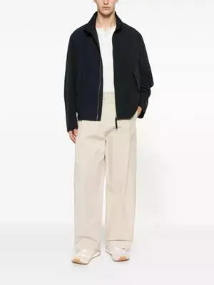 TEN C Mid-layer High-neck Zip-up Jacket