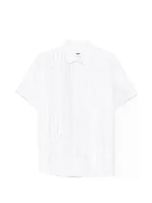 Obey Pinstripe Short-sleeve Shirt - White