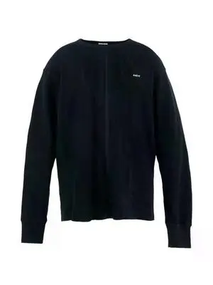 SAINT MXXXXXX Long-sleeve Thermal T-shirt - Black