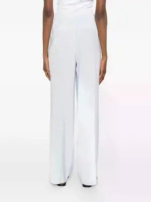 Hemisphere Pleated Wide-leg Trousers