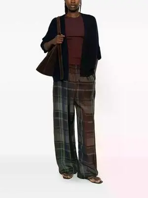 Hemisphere Flared-sleeve Cardigan - Black