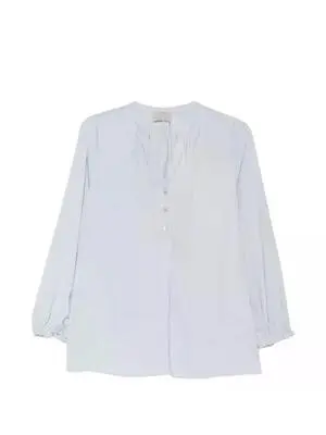 Hemisphere Ruched-detail Blouse