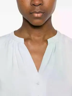 Hemisphere Ruched-detail Blouse