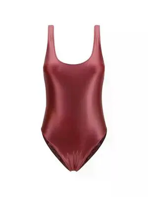 KRISTINA TI Scoop-neck One-piece Swimsuit - Red