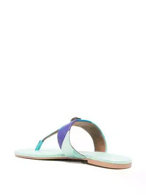 Kurt Geiger Kensington T-bar Flat Sandals