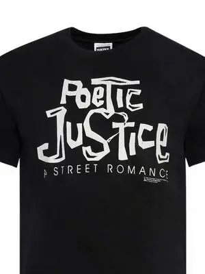 EARTHLING VIP Poetic Justice T-shirt - Black