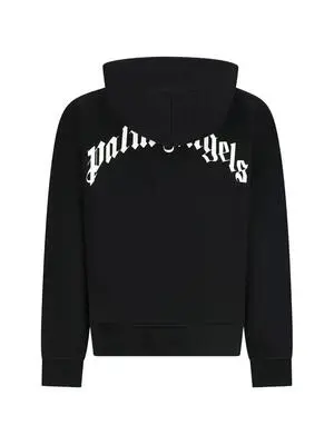 Palm Angels Curved-logo Hoodie