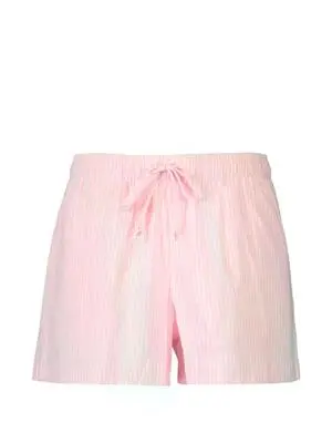 THE LADY AND THE SAILOR Striped Flutter Shorts