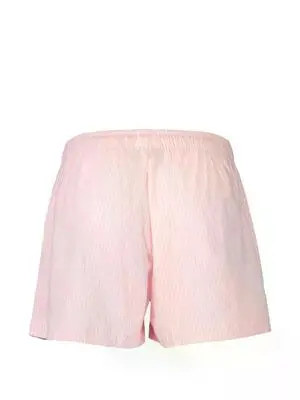 THE LADY AND THE SAILOR Striped Flutter Shorts