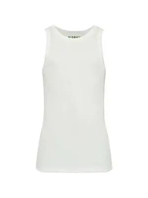MISBHV Logo-patch Tank Top - Neutrals