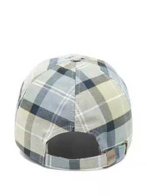 Barbour Tartan Baseball Cap - Blue