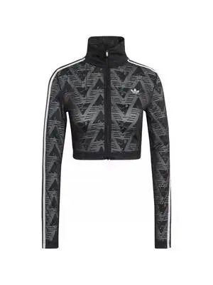 Adidas Striped Zip Sweatshirt