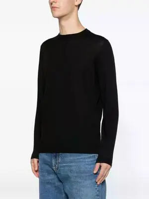 FILIPPO DE LAURENTIIS Long-sleeve Crewneck Sweater - Black