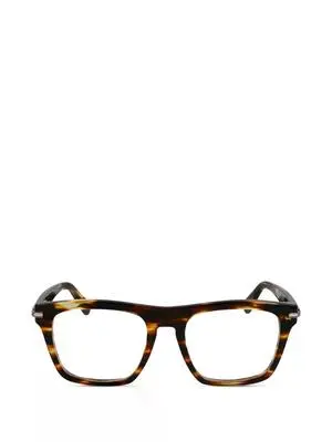 FERRAGAMO Square Frame Eyeglasses - Brown