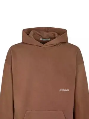 HINNOMINATE Hooded Long-sleeve Sweater - Brown