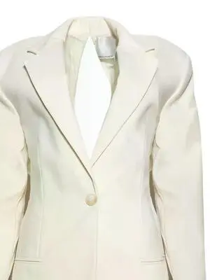 Christopher Esber Bow-back Twill Blazer