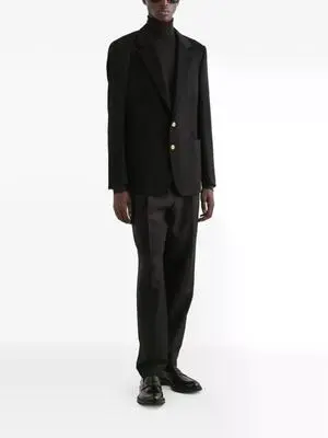 Dolce & Gabbana Single-breasted Portofino Cashmere Jacket - Black