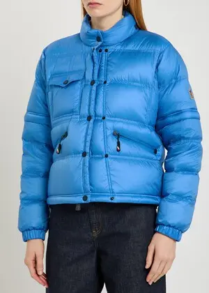 Moncler Mauduits Padded Shell Bomber Jacket - Blue