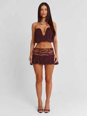 OUTCAST Marielle Strapless Top