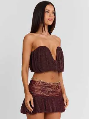 OUTCAST Marielle Strapless Top