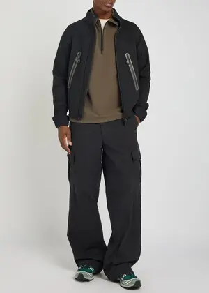 Moncler Logo-appliquéd Stretch-jersey Sweatshirt