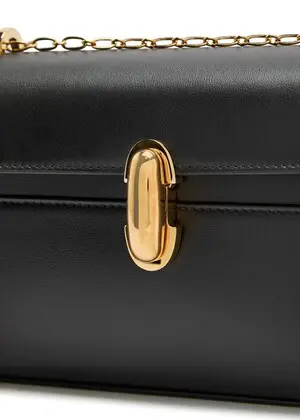 Savette Symmetry Chain Leather Pochette