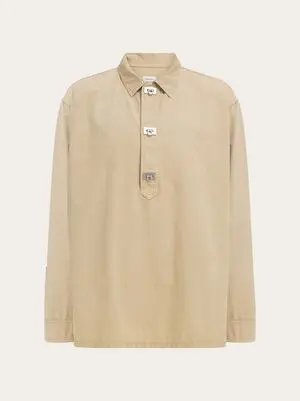 FERRAGAMO Polo-style Shirt - Beige