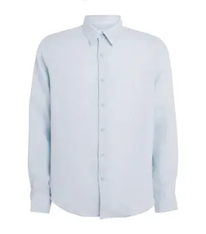 Sandro Linen Shirt - Blue