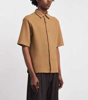 Sandro Knitted Short-sleeve Shirt