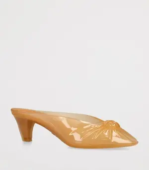 Chloé Jelly Heeled Mules 30 - Brown