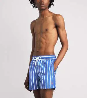 Polo Ralph Lauren Stripe Traveller Swim Shorts - Blue