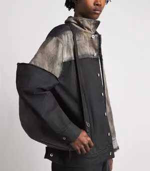 Rick Owens Combo Worker Denim Jacket