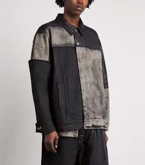 Rick Owens Combo Worker Denim Jacket