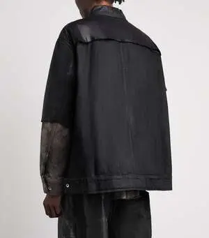 Rick Owens Combo Worker Denim Jacket