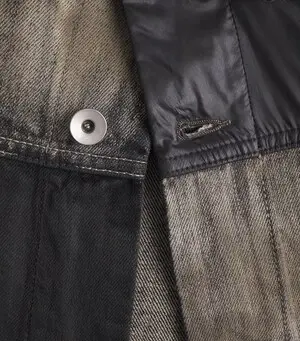 Rick Owens Combo Worker Denim Jacket