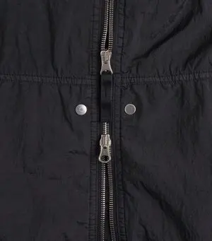 Stone Island Nylon Watro-tc Hooded Parka - Black