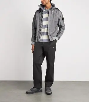 Stone Island Nylon Watro-tc Jacket - Grey