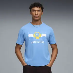 PUMA Soccer Fanwear Graphic T-shirt - Blue