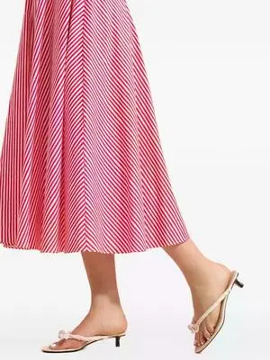JIMMY CHOO Liss Knot-detail Sandals - Neutrals