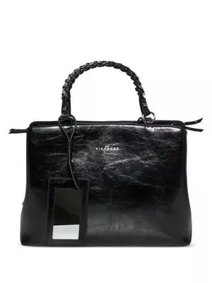 John Richmond Woven-handle Tote Bag