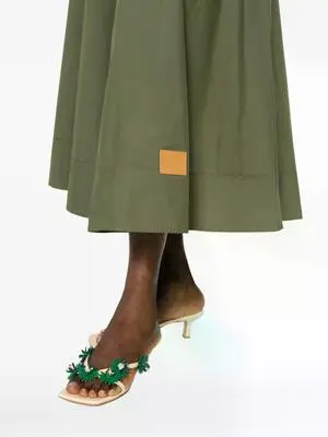 Simkhai Drawstring Midi Skirt