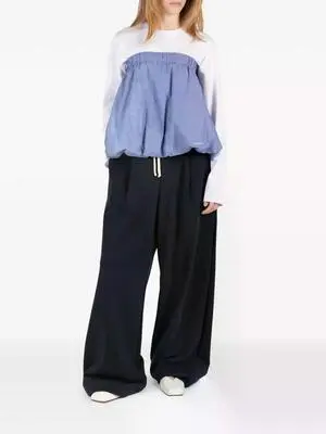 SOCIETE ANONYME Pleated Drawstring Trousers