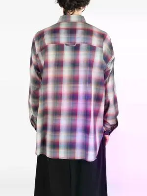 SOCIETE ANONYME Plaid Oversized Shirt