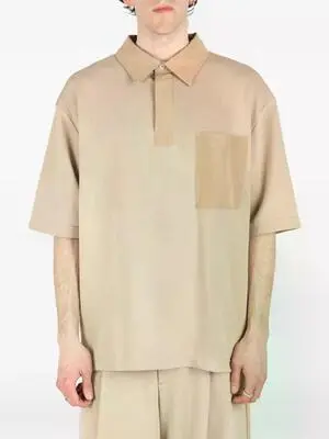 SOCIETE ANONYME Polo 92 Patch-pocket Polo Shirt - Neutrals