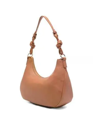 Moschino Knotted-strap Logo-plaque Shoulder Bag