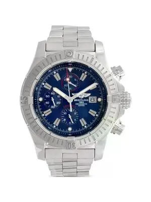 Breitling Super Avenger 48mm Chronograph Watch - Blue